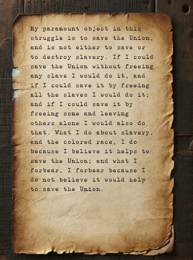 Emancipation Proclamation - The Positive Insights from His Letter to ...