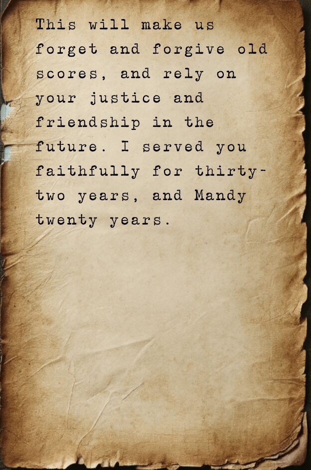 A Freed Slave's Astonishing Letter to His Former Master