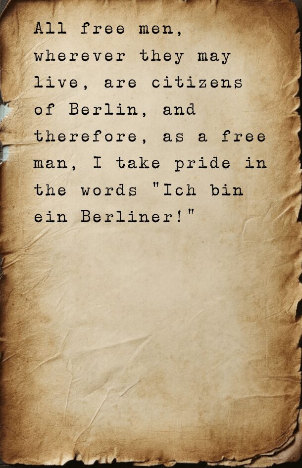 You Won't Believe What JFK Said to Khrushchev After the Berlin Wall Went Up