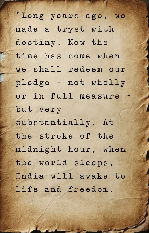 The Letter Which Sealed Indian Independence