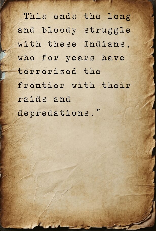 Letter of Geronimo Surrender: The End of Native American Resistance ...