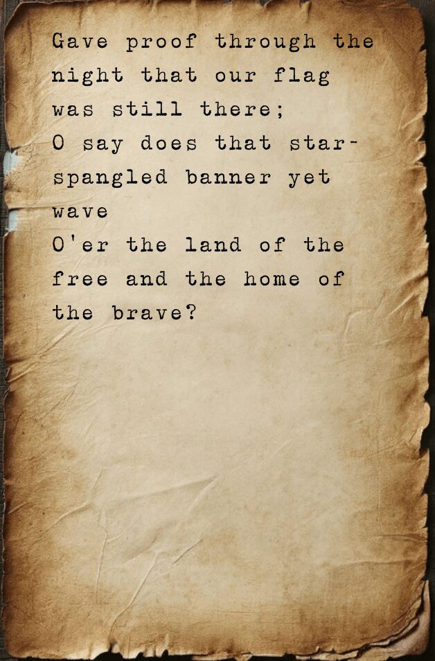 The Legendary Fort McHenry Poem That Inspired America’s National Anthem!