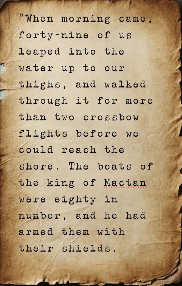 The Shocking Conquistador's Letter Reporting Magellan's Death