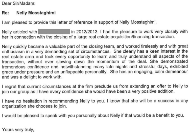 How to Write a Professional Reference Letter for a Colleague or Employee